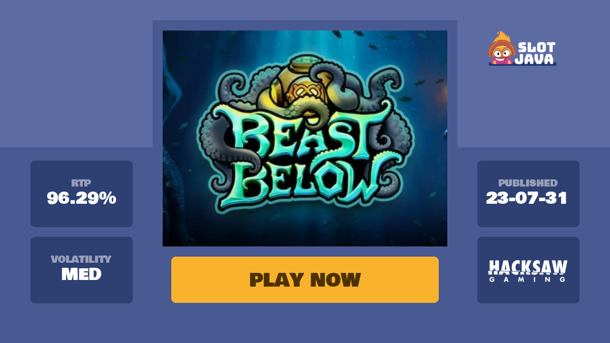 Beast Below Slot Review - Play Free Demo