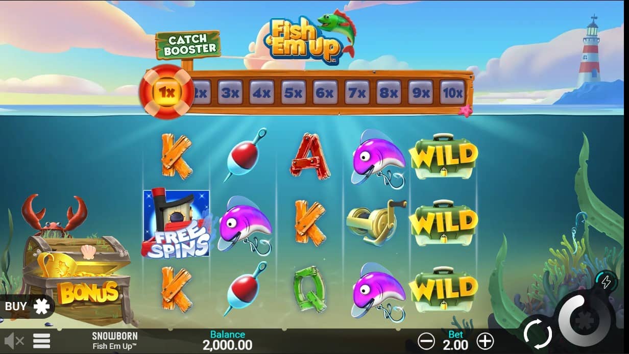 Fish ‘Em Up (Snowborn) Slot Review & Free Demo
