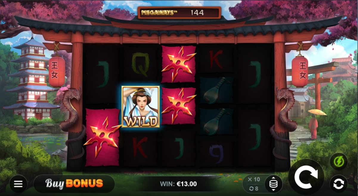 Megaways Bushido Princess (Kalamba Games) Review | Demo