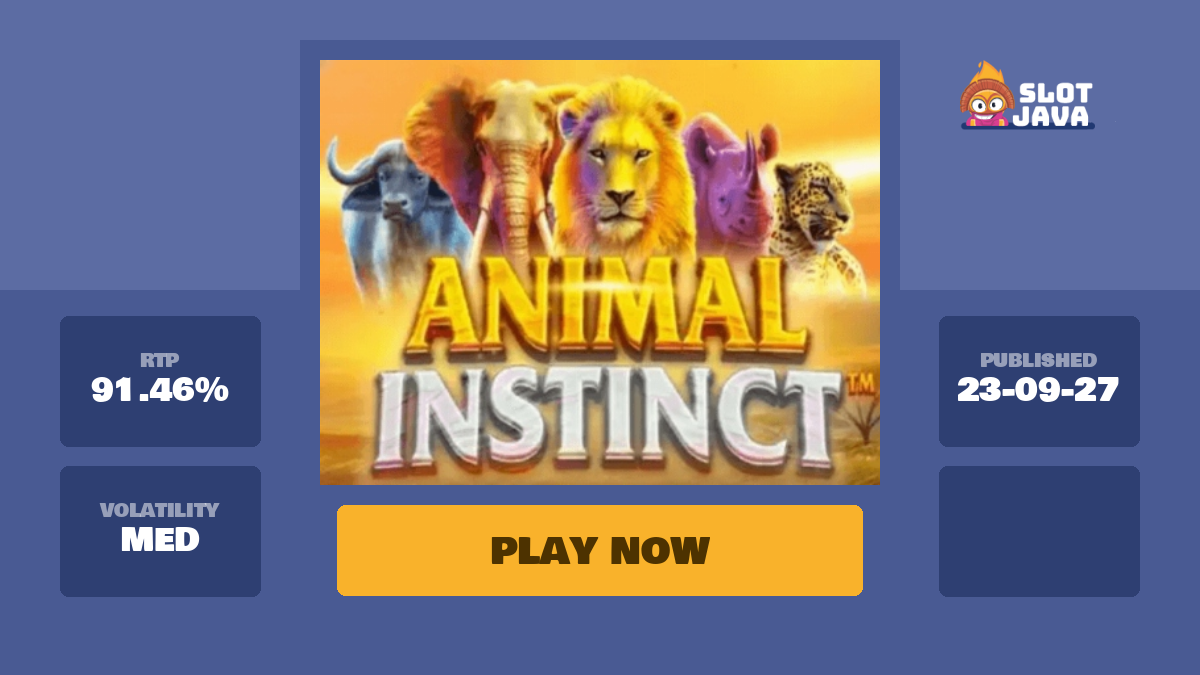 Animal Instinct Slot Review & Free Demo
